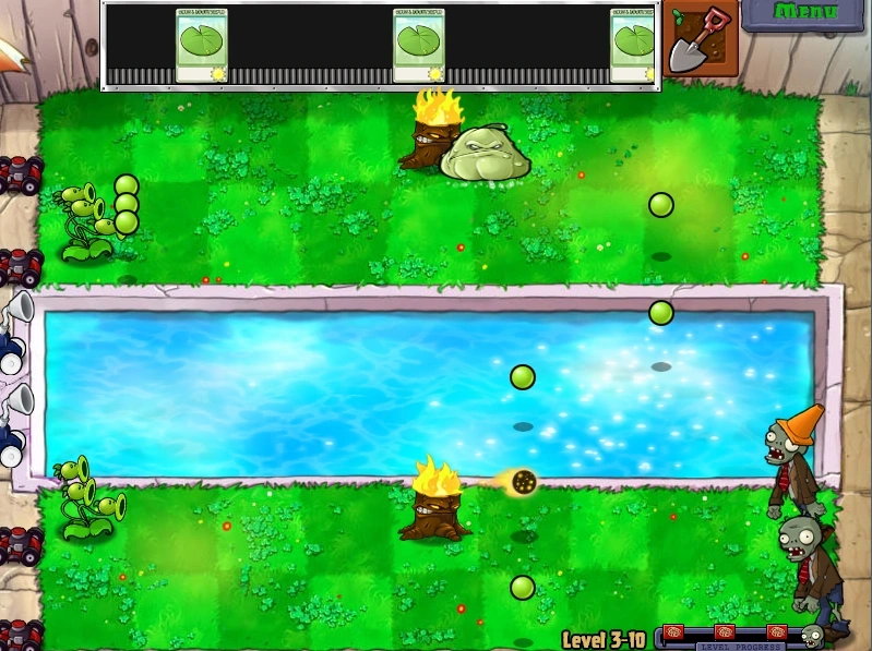 Уровень 3-10 | Plants vs. Zombies Wiki | Fandom