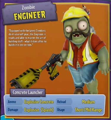 Инженер | Plants vs. Zombies Wiki | Fandom