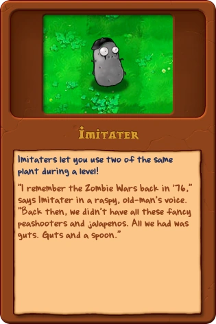 Имитатор | Plants vs. Zombies Wiki | Fandom