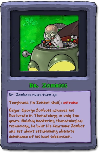 Dr. Zomboss/Gallery | Plants vs. Zombies Wiki | Fandom