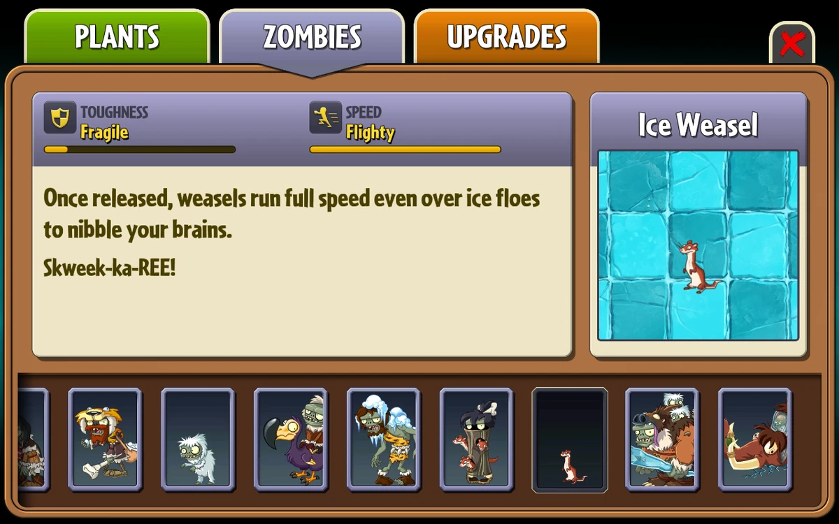Ice Weasel/Gallery | Plants vs. Zombies Wiki | Fandom