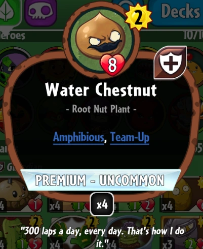 Water Chestnut/Gallery | Plants vs. Zombies Wiki | Fandom