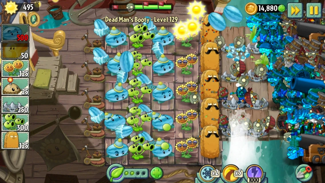 Plants Vs Zombies 2 Spikerock
