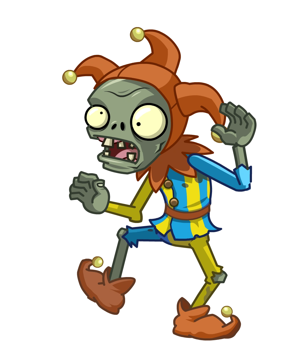 Angry Jester Zombie | Plants vs. Zombies Wiki | Fandom
