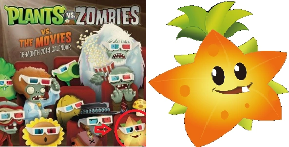 User blog:TooTall-Nut/Starfruit in PvZ 2 | Plants vs. Zombies Wiki | Fandom