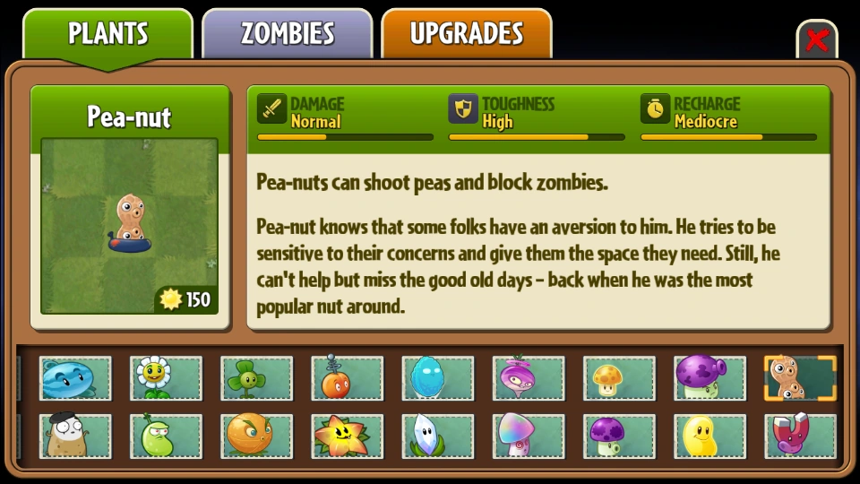 Pea-nut/Gallery | Plants vs. Zombies Wiki | Fandom