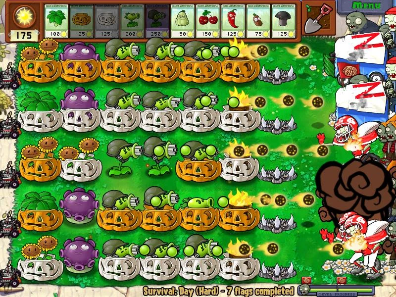 Survival: Day (Hard) | Plants vs. Zombies Wiki | Fandom
