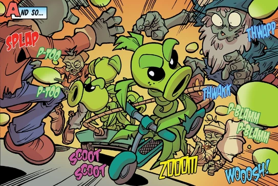 Scooter the Peashooter | Plants vs. Zombies Wiki | Fandom