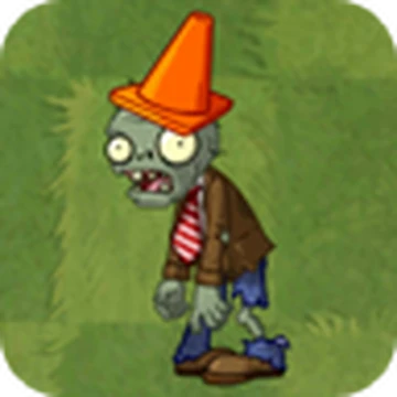 Planten Vs Zombies Conehead Zombie RARE Plants Vs Zombies PvZ Conehead