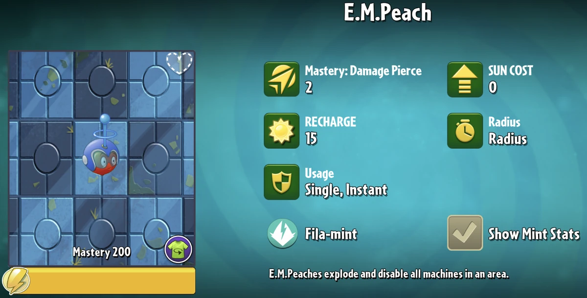 E.M.Peach/Gallery | Plants vs. Zombies Wiki | Fandom
