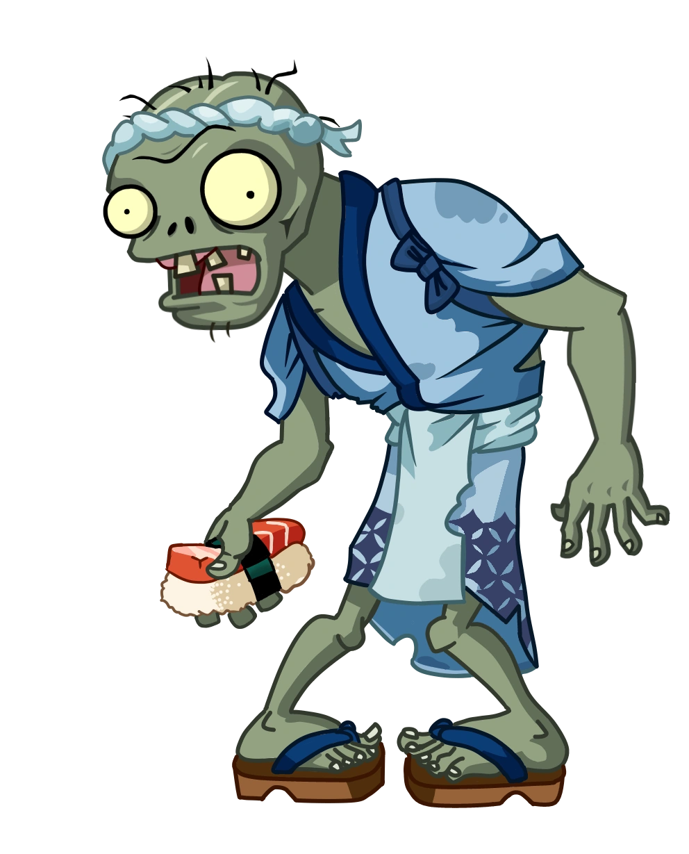 Sushi Chef Zombie | Plants vs. Zombies Wiki | Fandom