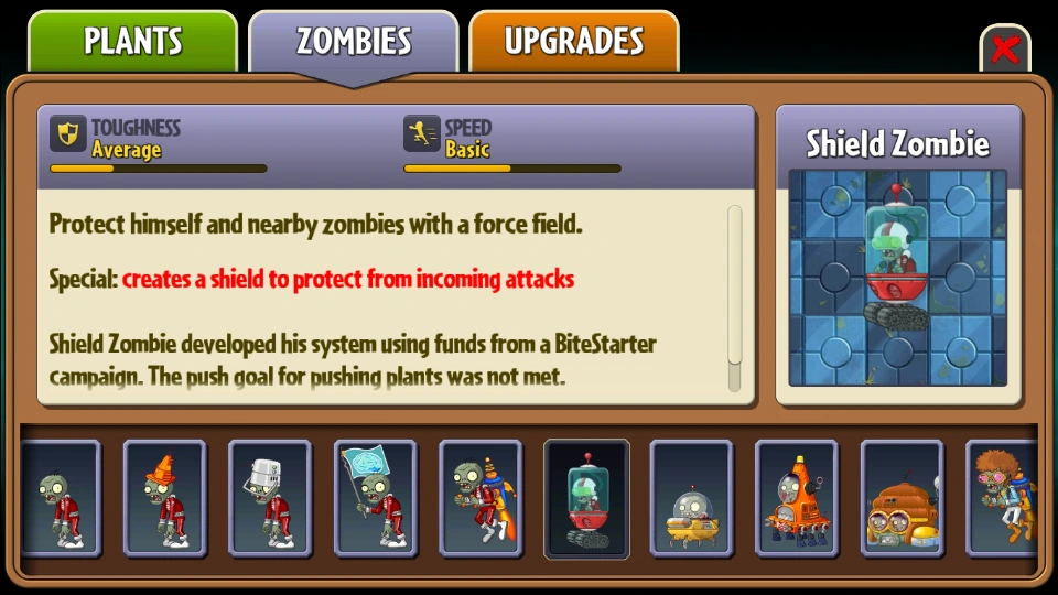 Shield Zombie/Gallery | Plants vs. Zombies Wiki | Fandom