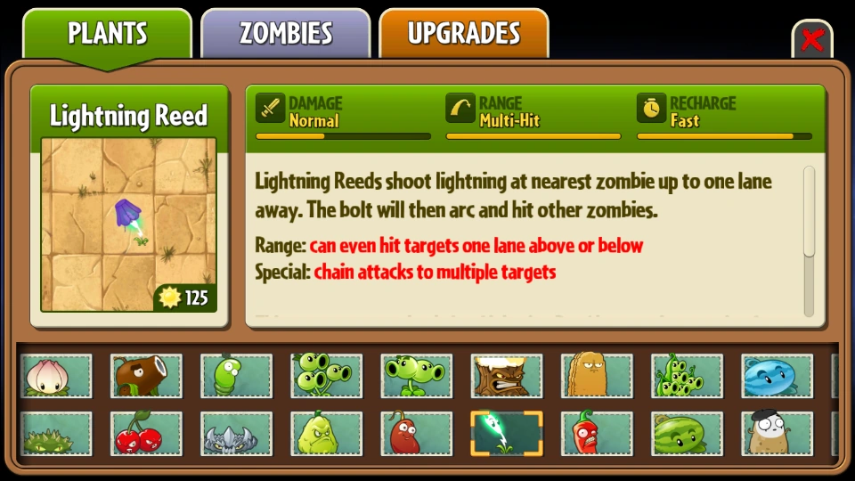 Lightning Reed/Gallery | Plants vs. Zombies Wiki | Fandom