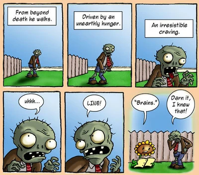 Funny Plants Vs Zombies