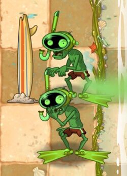 Piante Contro Zombi Zombi Snorkeling Plants Vs. Zombies 2 (Chinese