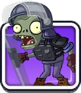 Riot Police Zombie | Plants vs. Zombies Wiki | Fandom