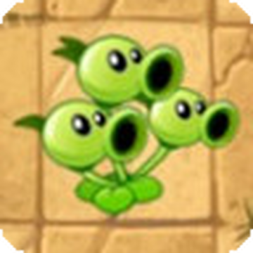 Plants Vs Zombies 2 Threepeater
