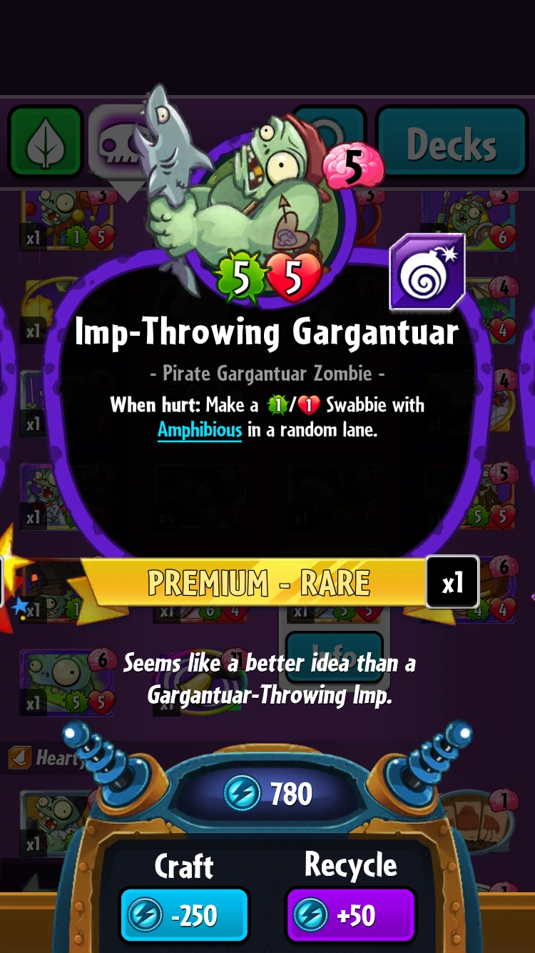 Imp-Throwing Gargantuar/Gallery | Plants vs. Zombies Wiki | Fandom