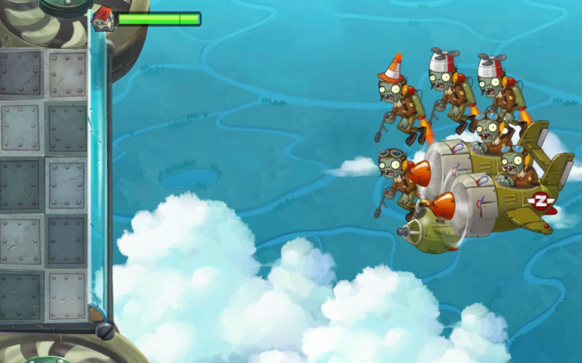 Sky City - Day 8 | Plants vs. Zombies Wiki | Fandom