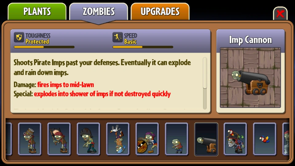 Imp Cannon | Plants vs. Zombies Wiki | Fandom