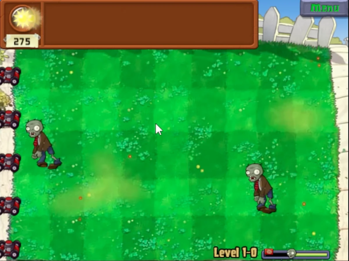 Level 1-0/Web Version | Plants vs. Zombies Wiki | Fandom