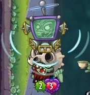 Jurassic Fossilhead (Plants vs. Zombies Heroes) | Plants vs. Zombies ...