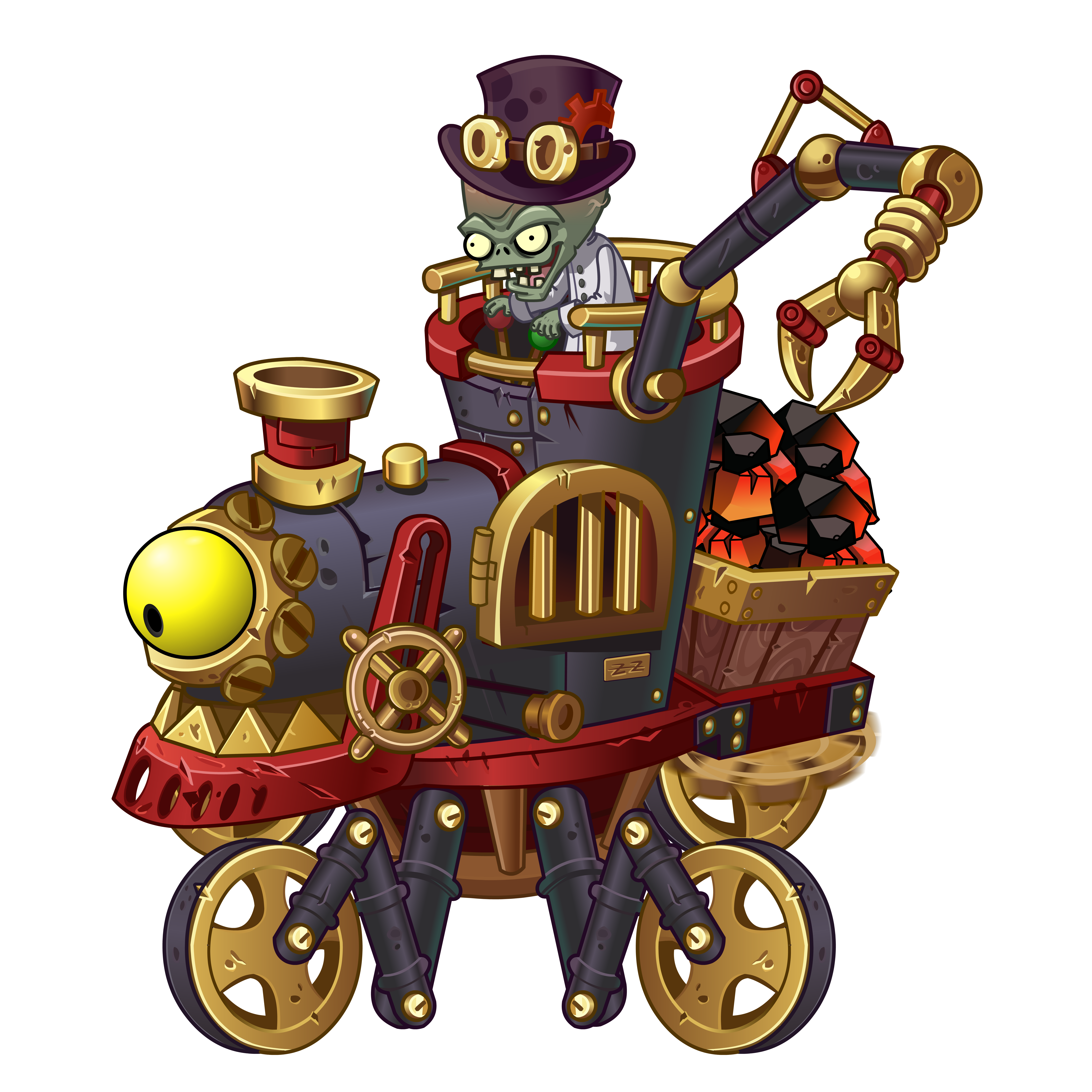 Steam Zombot Plants Vs Zombies Wiki Fandom