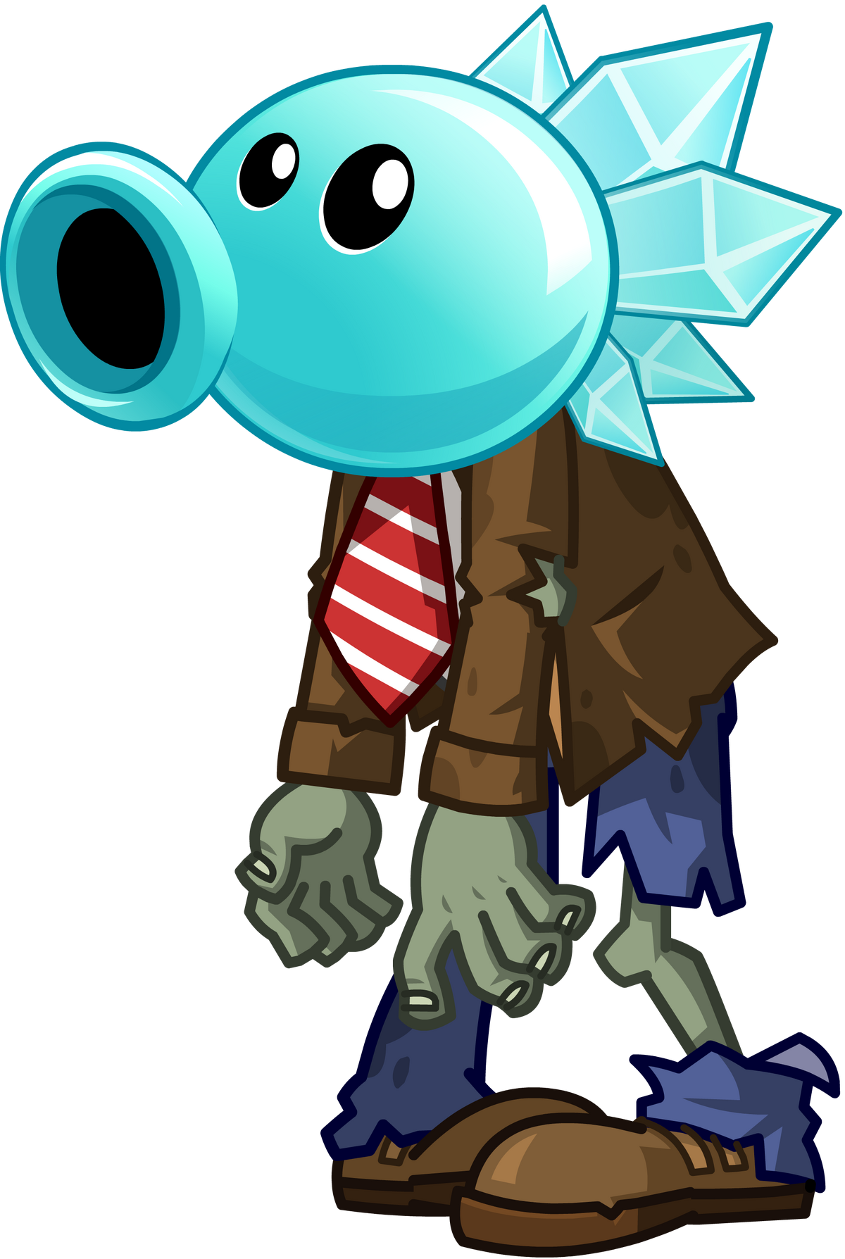 Snow Pea Zombie | Plants vs. Zombies Wiki | Fandom
