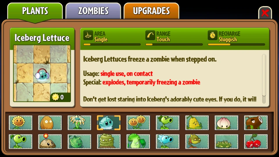 Iceberg Lettuce/Gallery | Plants vs. Zombies Wiki | Fandom