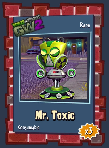 Mr. Toxic | Plants vs. Zombies Wiki | Fandom