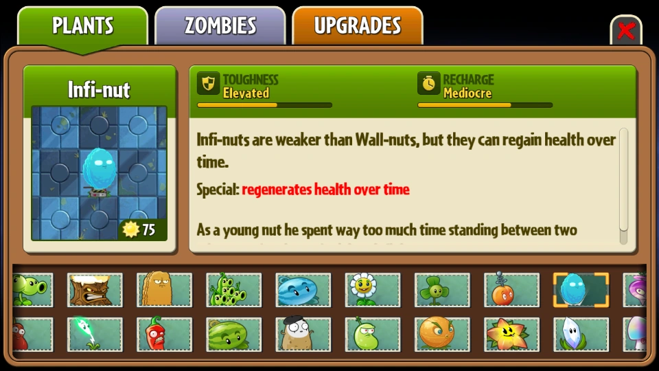 Infi-nut/Gallery | Plants vs. Zombies Wiki | Fandom