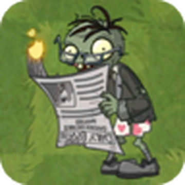 Plants Vs Zombies Newspaper Zombie