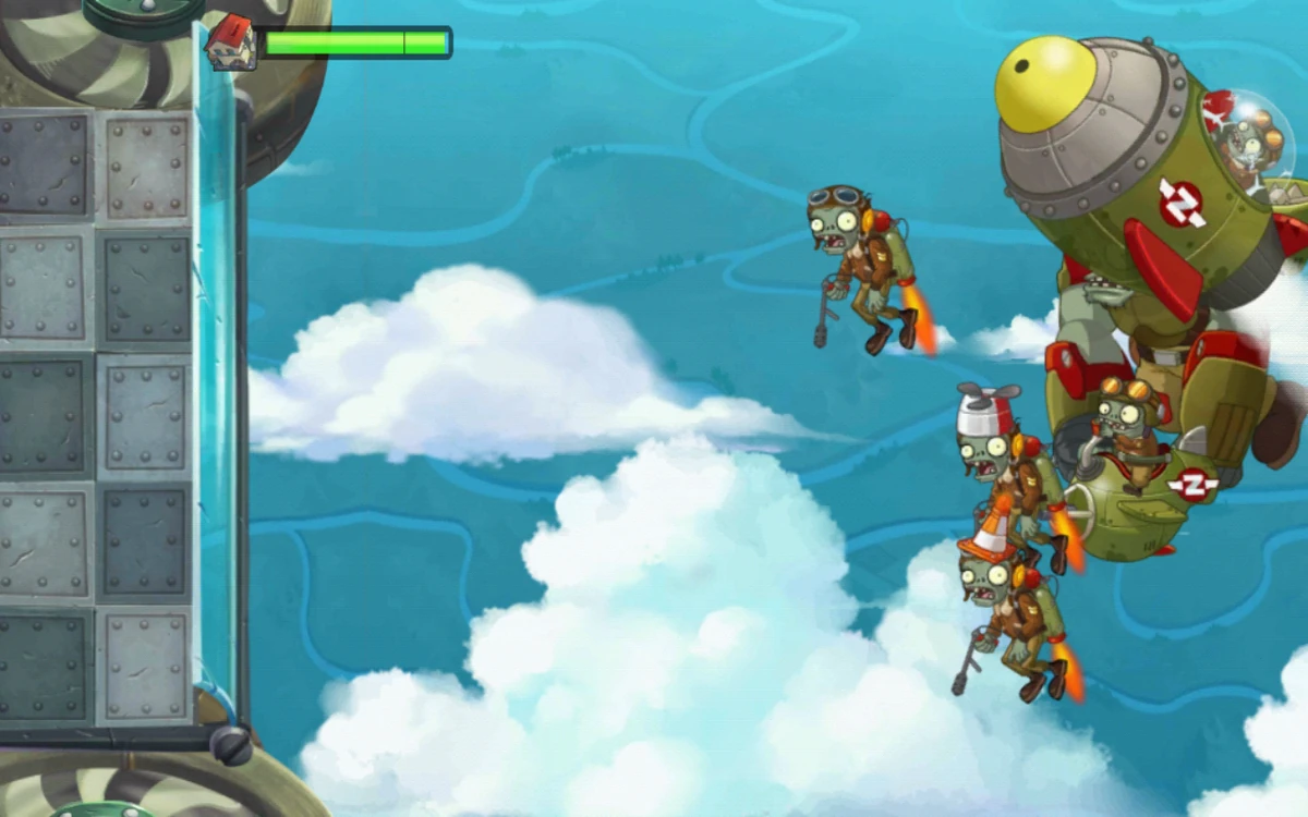 Sky City - Day 23 | Plants vs. Zombies Wiki | Fandom