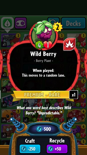 Wild Berry/Gallery | Plants vs. Zombies Wiki | Fandom