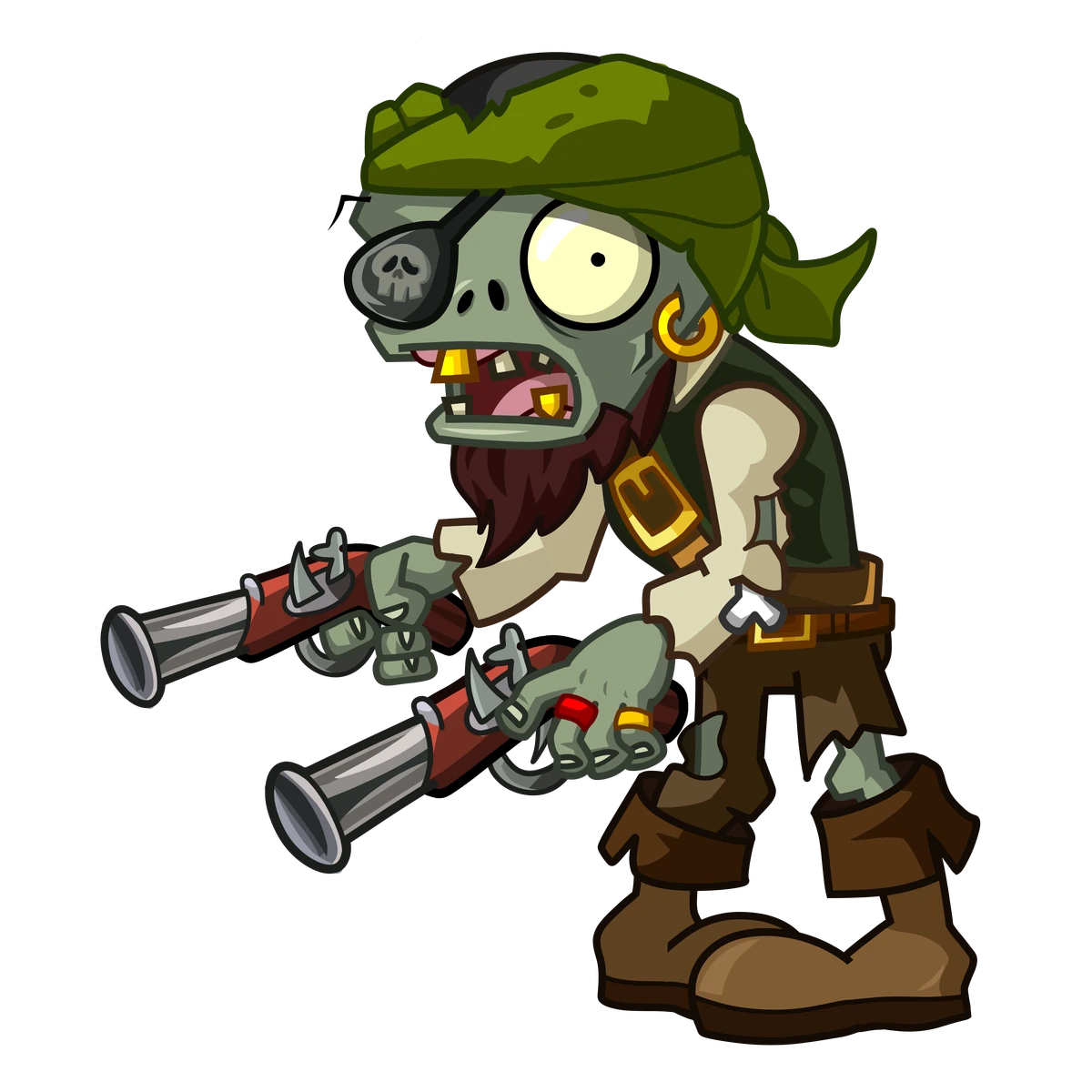 Pistol Zombie | Plants vs. Zombies Wiki | Fandom