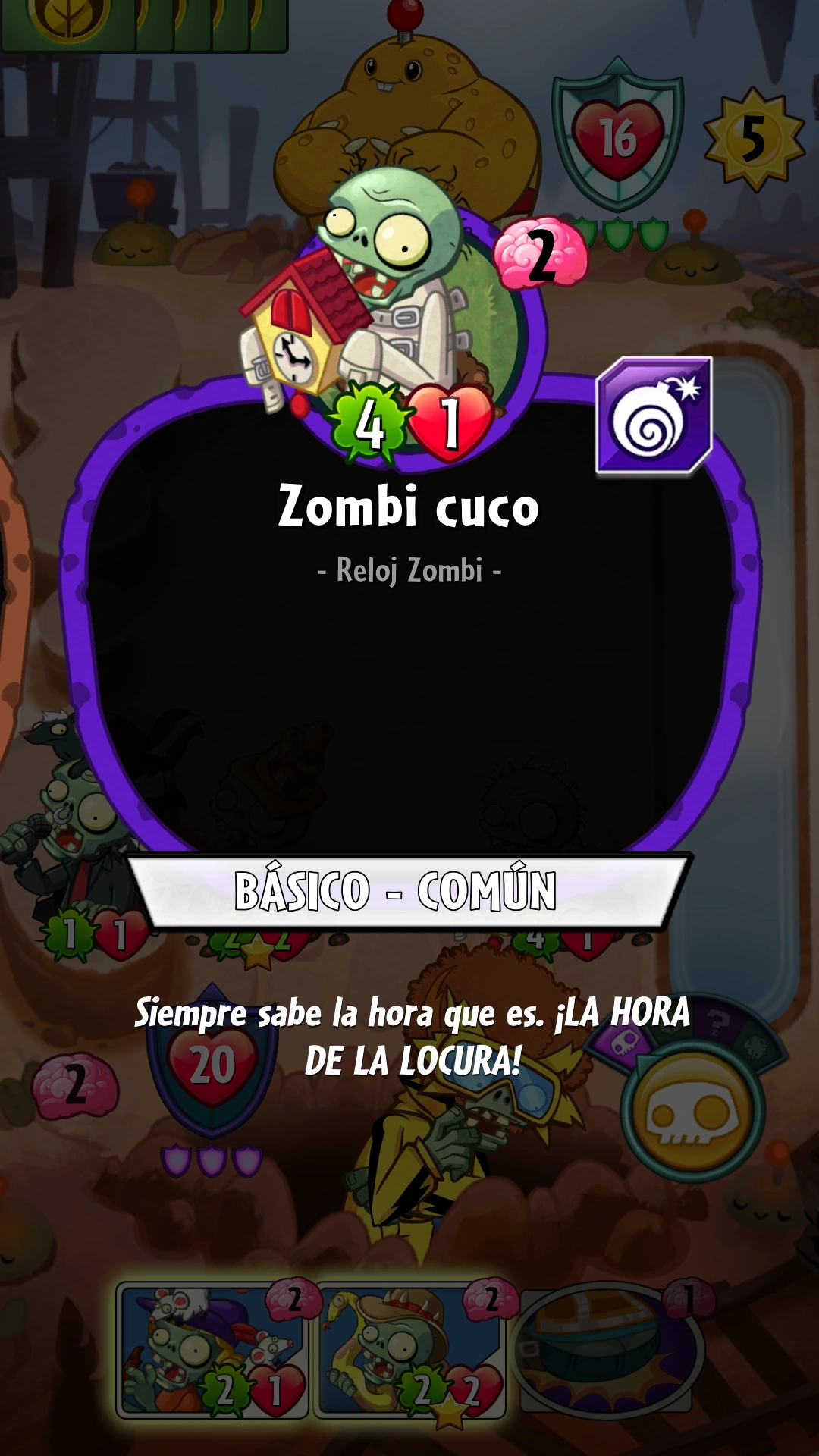 Zombi Cuco | Wiki Plants vs. Zombies | Fandom