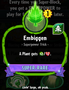 Embiggen | Plants vs. Zombies Wiki | Fandom