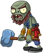 Hammer Zombie | Plants vs. Zombies Wiki | Fandom