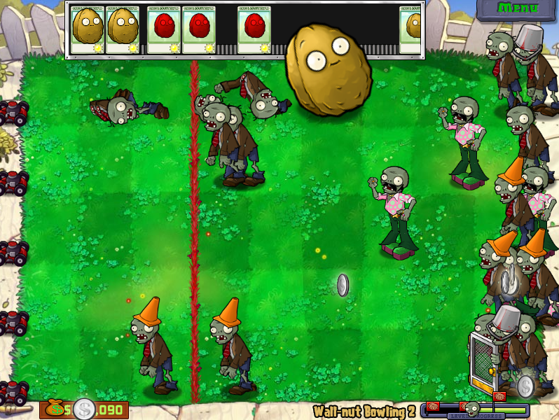 Wall-nut Bowling 2 | Plants vs. Zombies Wiki | Fandom