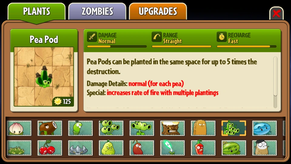 Pea Pod/Gallery | Plants vs. Zombies Wiki | Fandom