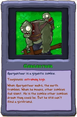 Gargantuar | Plants vs. Zombies Wiki Tiếng Việt | Fandom