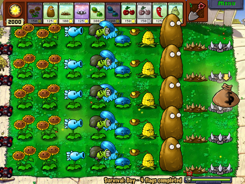 Category:Normal Survival | Plants vs. Zombies Wiki | Fandom