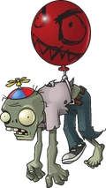 Balloon Zombie | Plants vs. Zombies Wiki | Fandom