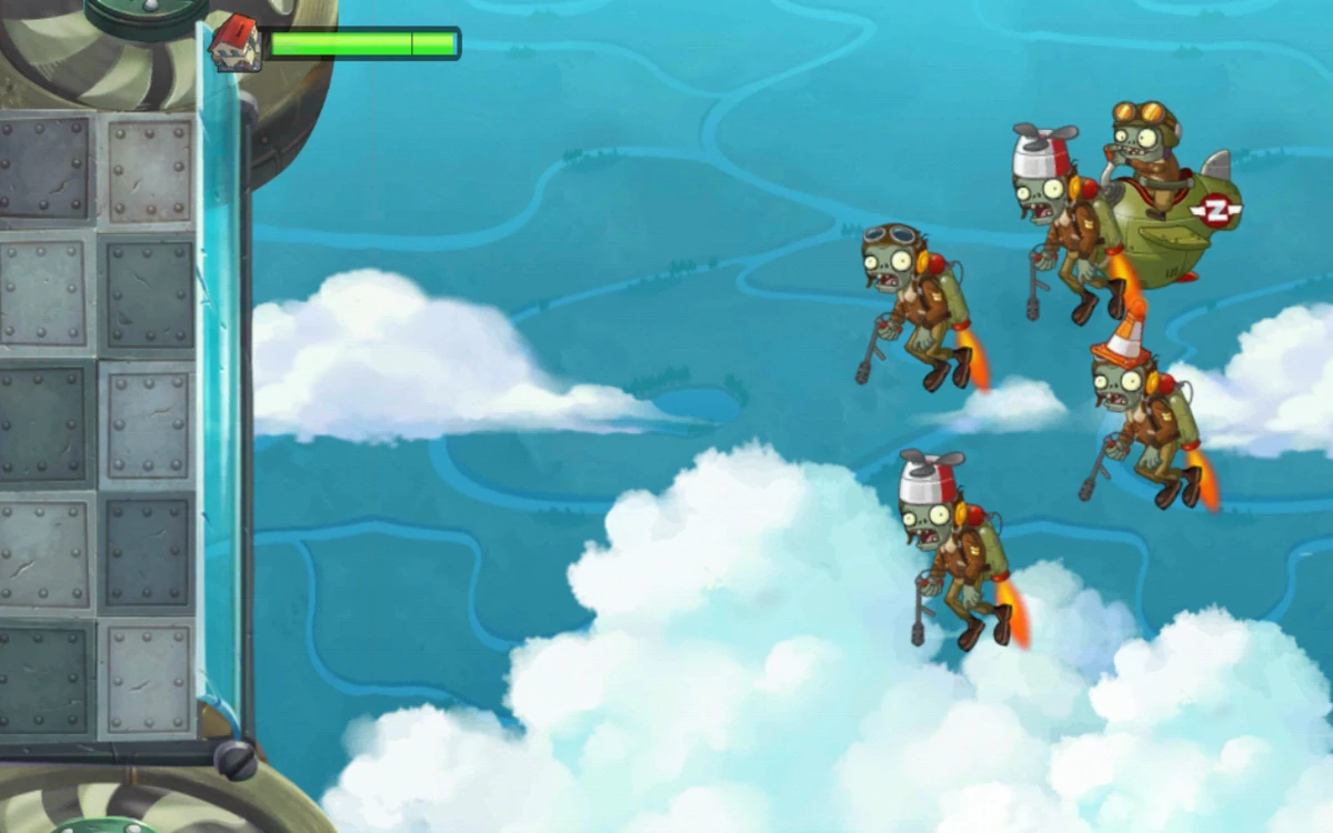 Sky City - Day 4 | Plants vs. Zombies Wiki | Fandom
