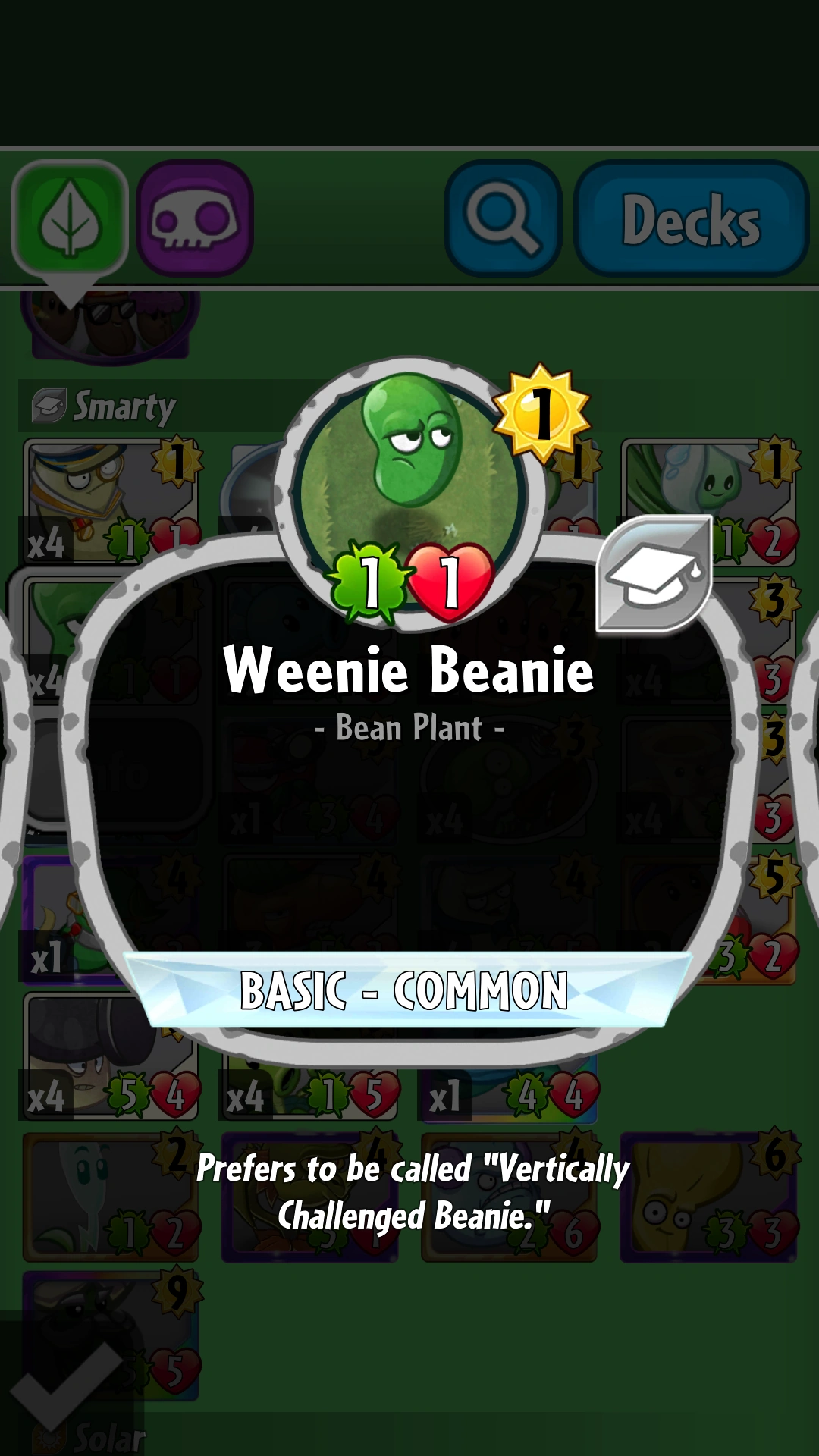 Weenie Beanie | Plants vs. Zombies Wiki | Fandom