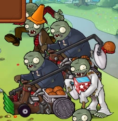 Plants Vs Zombies Catapult Zombie