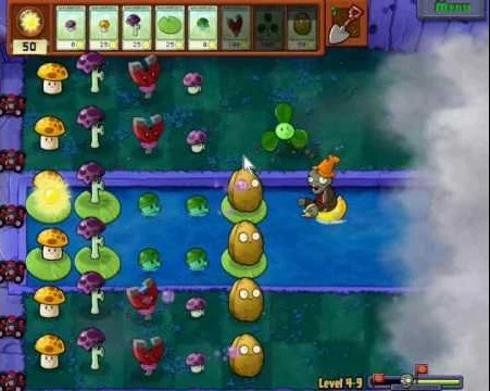 Level 4-9 | Plants vs. Zombies Wiki | Fandom