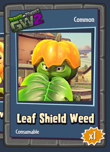 Leaf Shield Weed | Plants vs. Zombies Wiki | Fandom