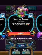 Sneezing Zombie | Plants vs. Zombies Wiki | Fandom