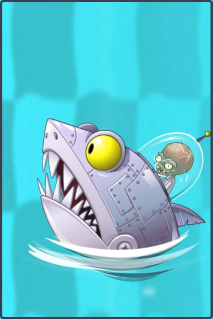Zombot Sharktronic Sub (Plants vs. Zombies 2) | Plants vs. Zombies Wiki ...